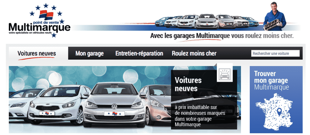 Multimarque : un réseau de vendeurs auto à découvrir